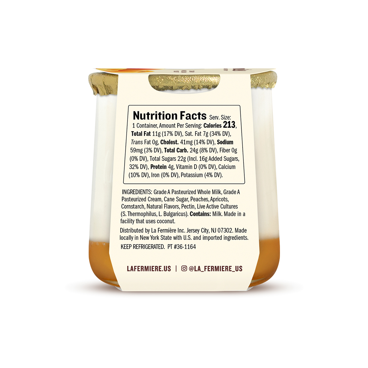 Peach Apricot Yogurt | Yogurt | Baldor Specialty Foods