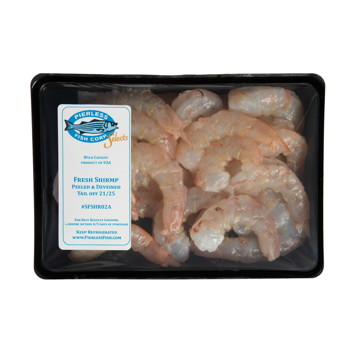 Wild Caught Peeled And Deveined Shrimp 21 25 Shrimp Baldor Specialty